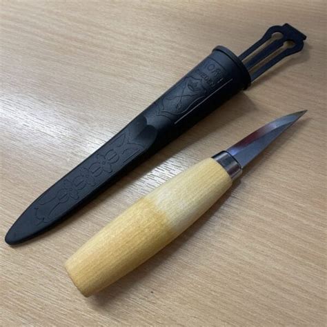 Mora Kniv 120 Fixed Blade Carving Knife Uk