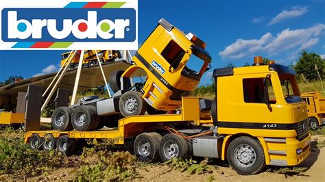 BRUDER toys CRASH compilation! - YouTube