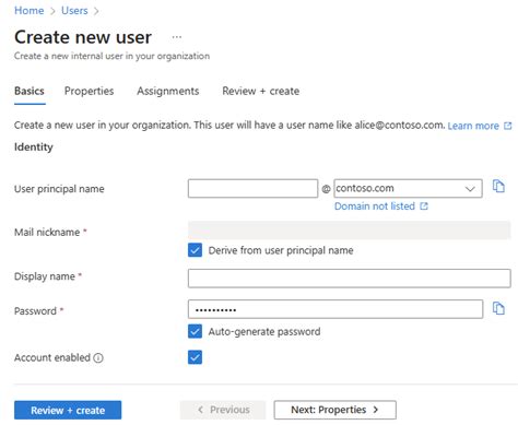 How To Create Or Delete Users In Microsoft Entra Id Azure Docs