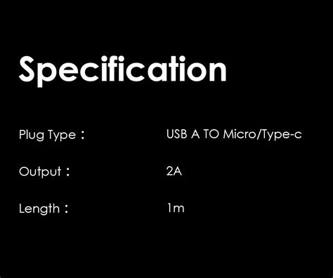 In Micro Usb Type C Fast Data Cable Global Tecno Smartphones