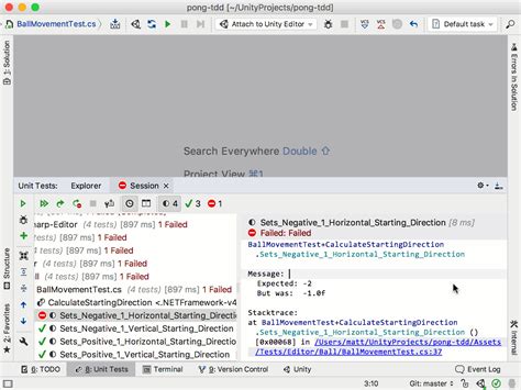 Run Unity Tests In Rider 20181 The Net Tools Blog