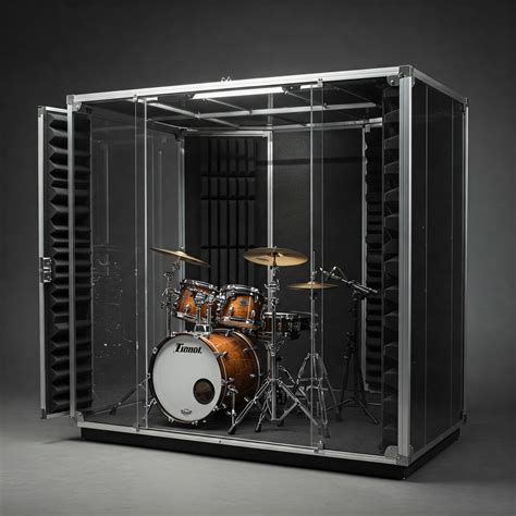 How Drum Isolation Booths Reduce Sound Effectively