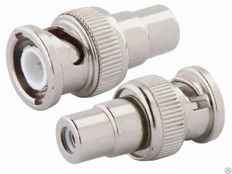 Переходник штекер Bnc гнездо Rca тюльпан 01 022 цена в Челябинске от компании ЭЛЕКТРИКа