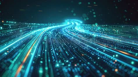 Abstract Digital Flow Stock Illustration Illustration Of Abstract 330216205