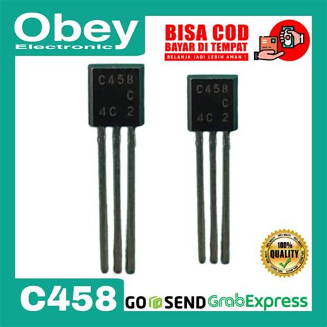 Transistor C458 Per 2 Pcs Lazada Indonesia