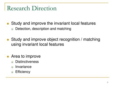 ppt invariant local feature for object recognition powerpoint
