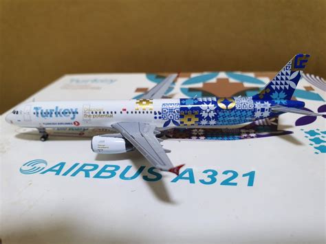 Turkish Airlines Airbus A321 Aircraft Model Hobbies And Toys Toys And Games On Carousell