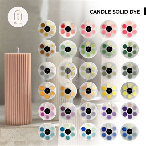 Jual Pewarna Chips Lilin Wax Pewarna Lilin Soy Wax Paraffin Wax Pam