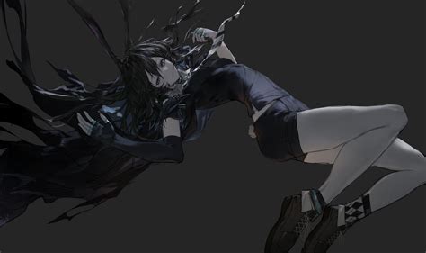 Amiya Arknights Drawn By Qingfengcanying Danbooru