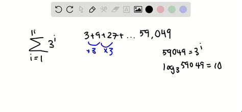 solved a write using summation notation and b find the sum 3 9