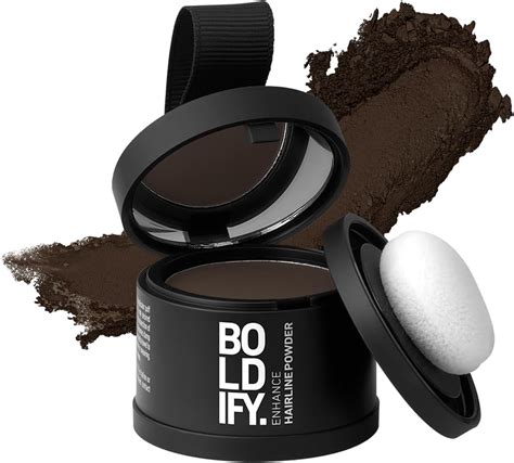 Boldify Hairline Powder Root Touch Up Hair Color For Gray