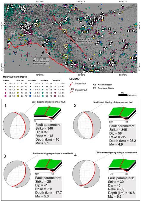 A The Seismological And Earthquake Centroid Moment Tensor Cmt Download Scientific Diagram