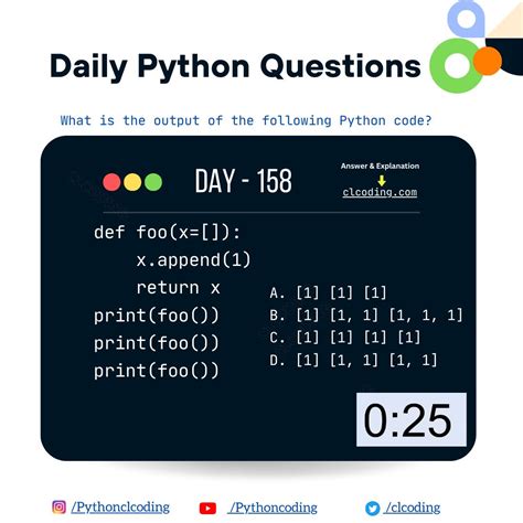 Python Coding On Linkedin Python Coding Challenge Day 158 What Is The Output Of The Following