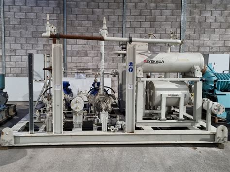 Used Mycom N 4hk Twin Heat Pump On R717 Ammonia Hos Bv