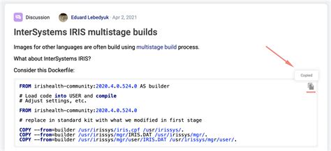 Developer Community Release April 2021 Intersystems Developer Community