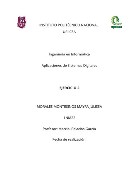 Practica 1 Compuertas Lógicas Pdf