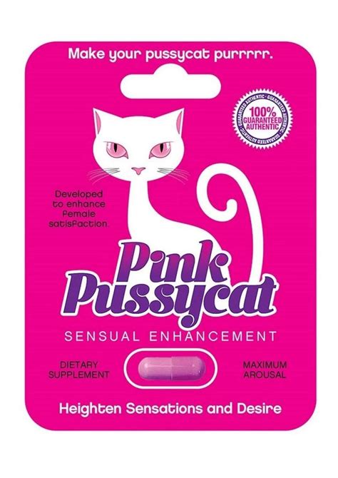 Pink Pussycat Female Sensual Enhancement Pill Always Attract
