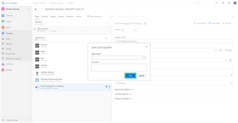 deploy an asp core application to azure websites using octopus and