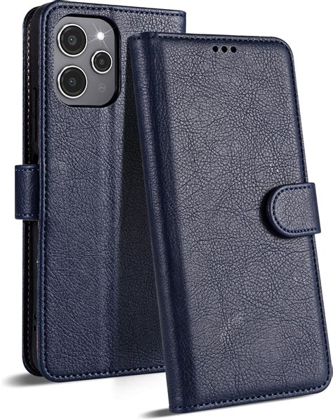 Case Collection Uk Xiaomi Redmi Phone Case Premium Leather Folio Flip Cover Rfid