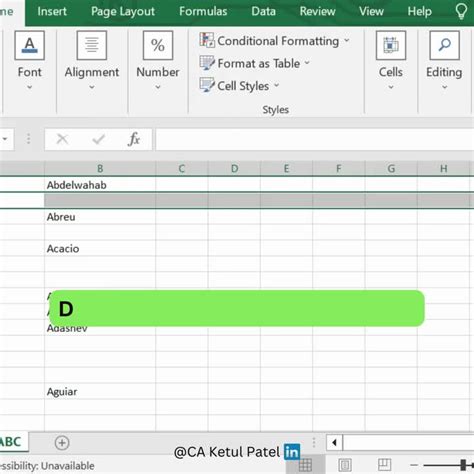 ca ketul patel on linkedin exceltips datacleanup productivityboost