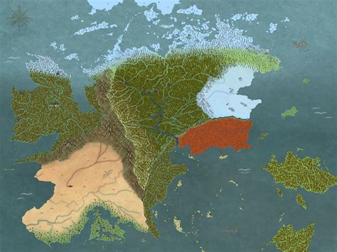 Map Of North Aelantir Ranbennar