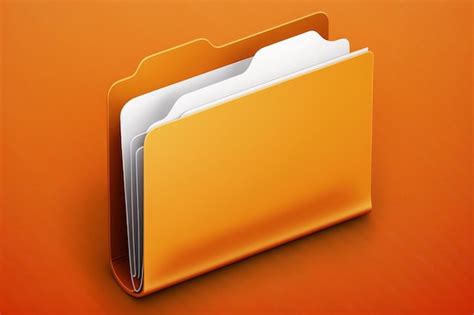 Premium Ai Image File Folder Illustration Data Storage Concept Background Generative Ai