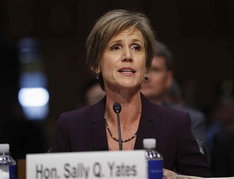 Sally Yates I Warned The White House That Flynn Could Be Blackmailed