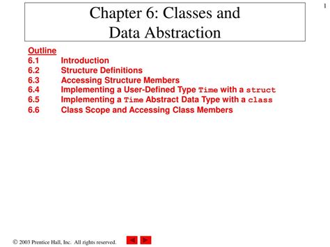 Ppt Chapter 6 Classes And Data Abstraction Powerpoint Presentation Free Download Id6454478
