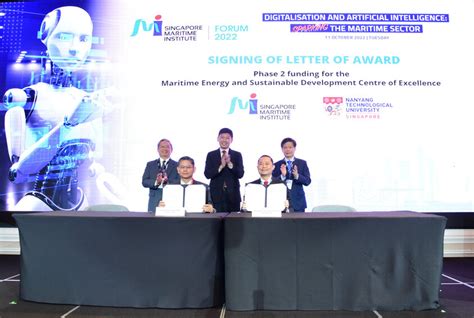 Singapore Maritime Institute Awards S 12 Million To Advance Local Maritime Randd Capabilities