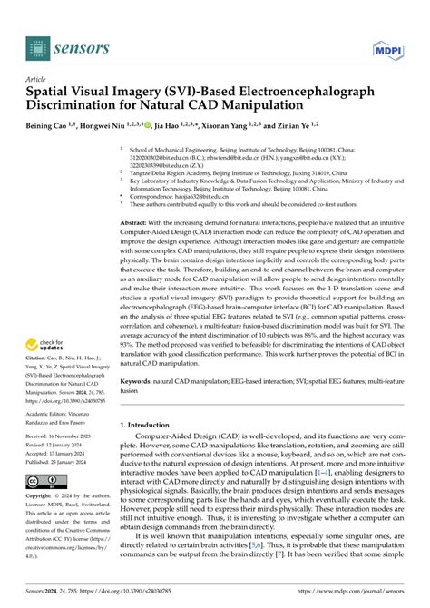 Pdf Spatial Visual Imagery Svi Based Electroencephalograph