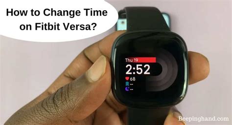 How To Change Time On Fitbit Versa Easy And Quick