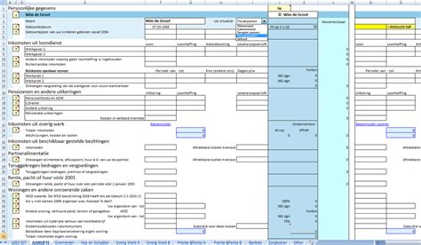 Belastingaante Met Excel Excel Tekst En Uitleg