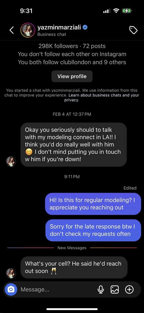 girl from too hot to handle messaging me r scams