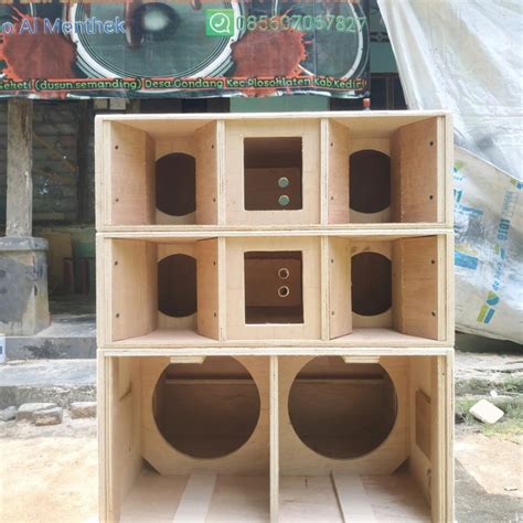 Jual Set Box Speaker Line Array Custom Kab Kediri AL MENTHEK Tokopedia