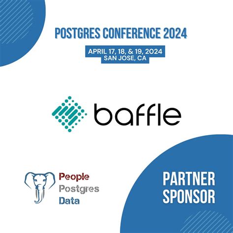 Postgresconf Postgresql Dataprotection Postgrespartnership Community Postgres Conference