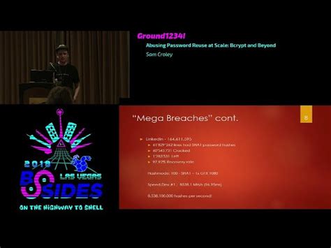 Security Bsides Talk Abusing Password Reuse At Scale Bcrypt And