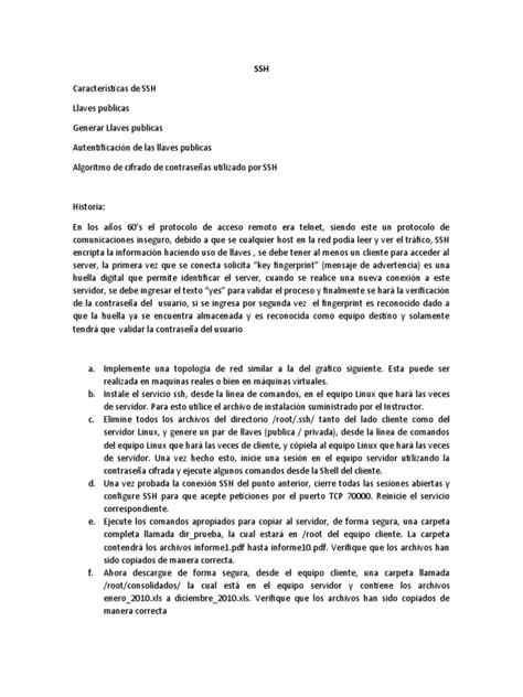 Act 2 Ssh Ftp Linux Server Pdf Protocolo De Transferencia De Archivos Arquitectura De