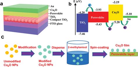 Device Architecture And Energy‐level Diagram A Schematic View Of The Download Scientific