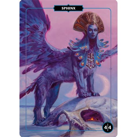 Sphinx Token — Aaron Miller Illustration