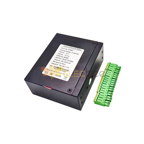 Elecbee M100t 2di2ai2do1rs4851rj45 Modbus Tcp Server And Client Module Ethernet Remote Io