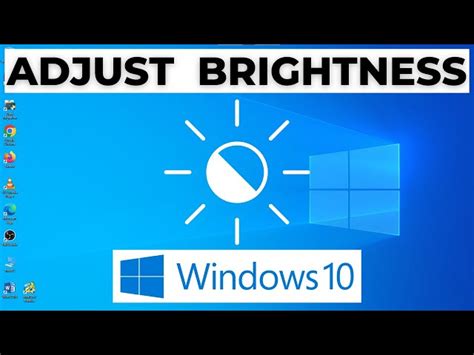 How To Adjust Screen Brightness In Windows 10 7 Steps How Do I Adjust