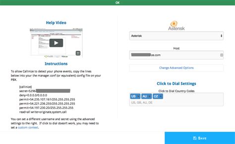 Asterisk Integration Setup Guide