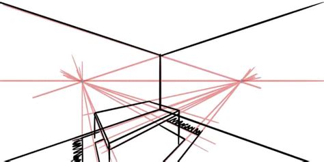 Two Point Perspective Drawing Guide With Exercises