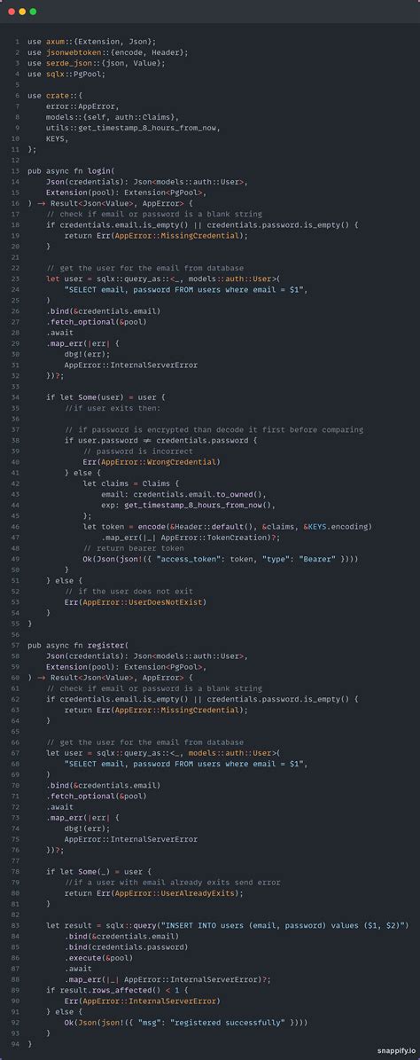 Using Axum Framework To Create Rest Api Part Ii By Abhinav Yadav Intelliconnect