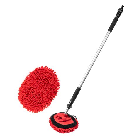Cepillo Telescópico Microfibra Para Lavado De Coches 98 168 Cm