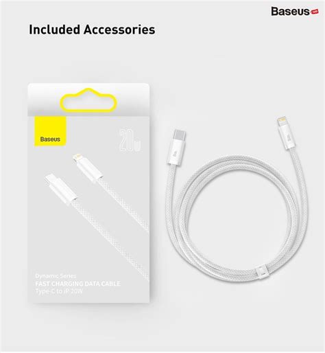 Cáp Sạc Nhanh Siêu Bền Baseus Dynamic 2 Series Type C To Lightning Pd