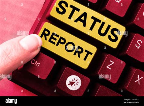Conceptual Display Status Report Business Idea Update Summary Of