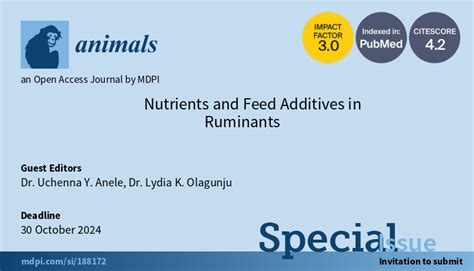 Pdf Nutrients And Feed Additives In Ruminants