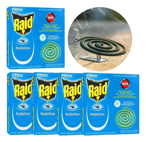 Raid Raidolitos 50 Repuestos Envío