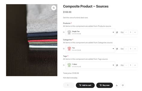WPC Composite Products For WooCommerce WPClever Documentations